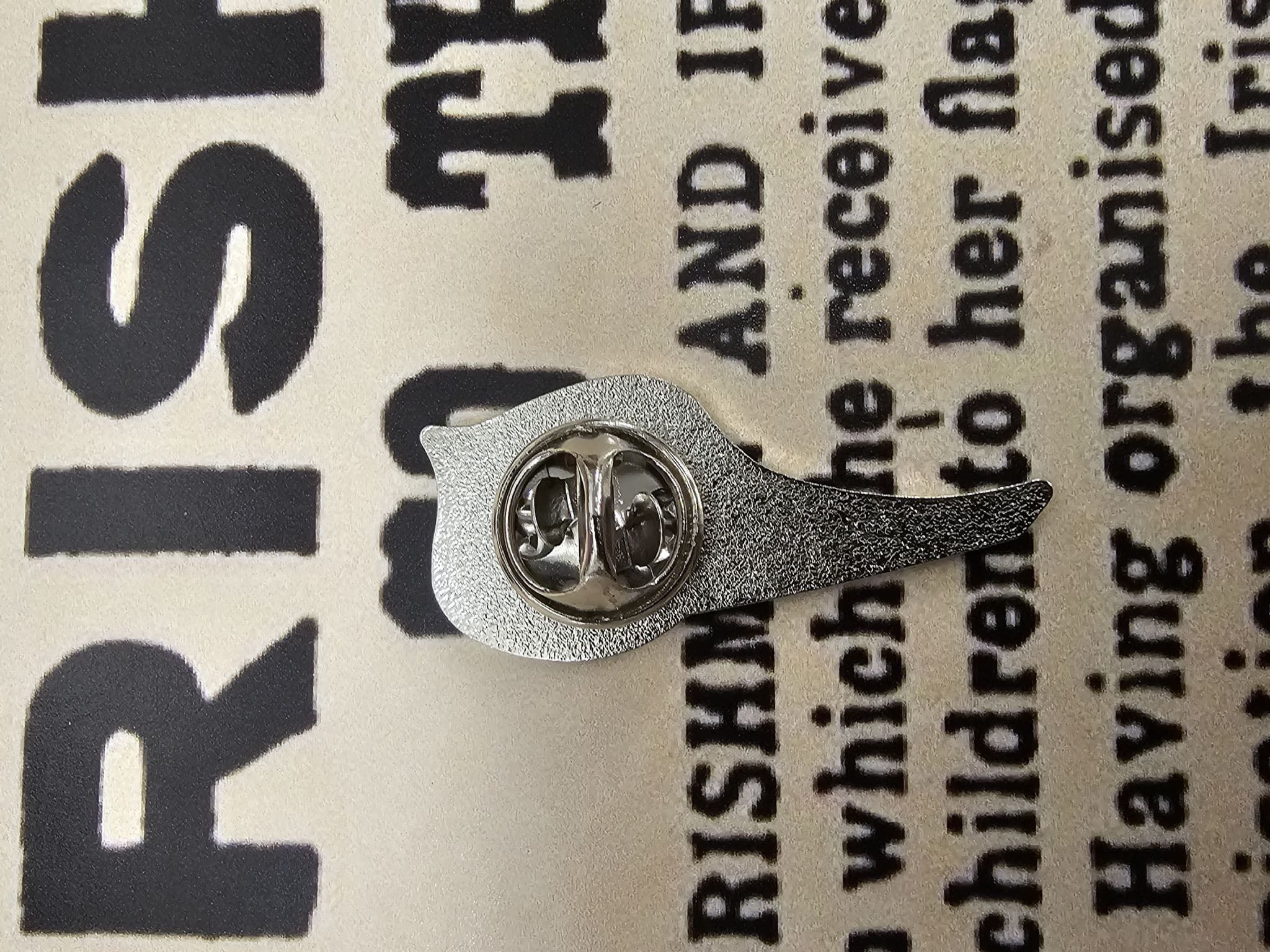 Easter Lily Flower Stem Badge