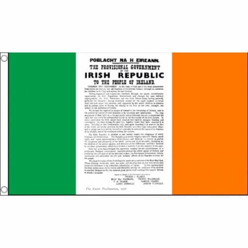 Ireland 1916 Proclamation Flag 3 x 2 FT