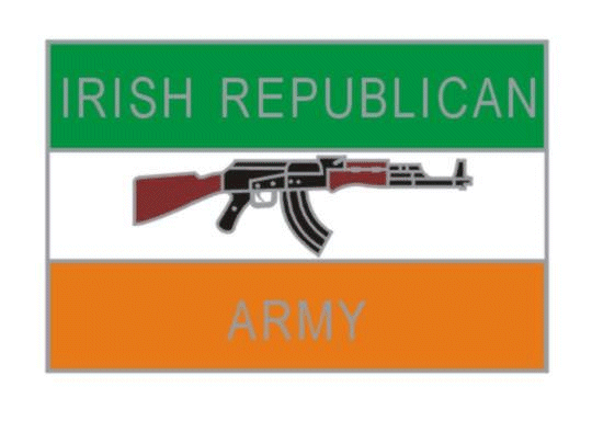 Irish Republican Army Tricolour Badge