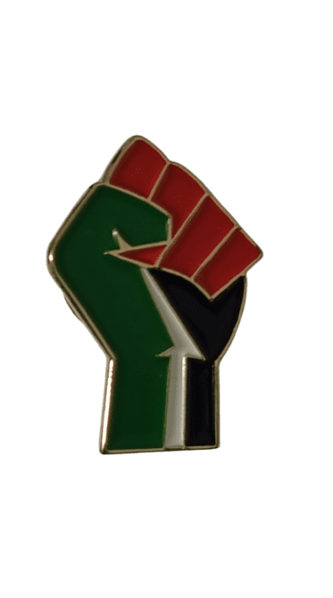Palestine Fist Pin Badge