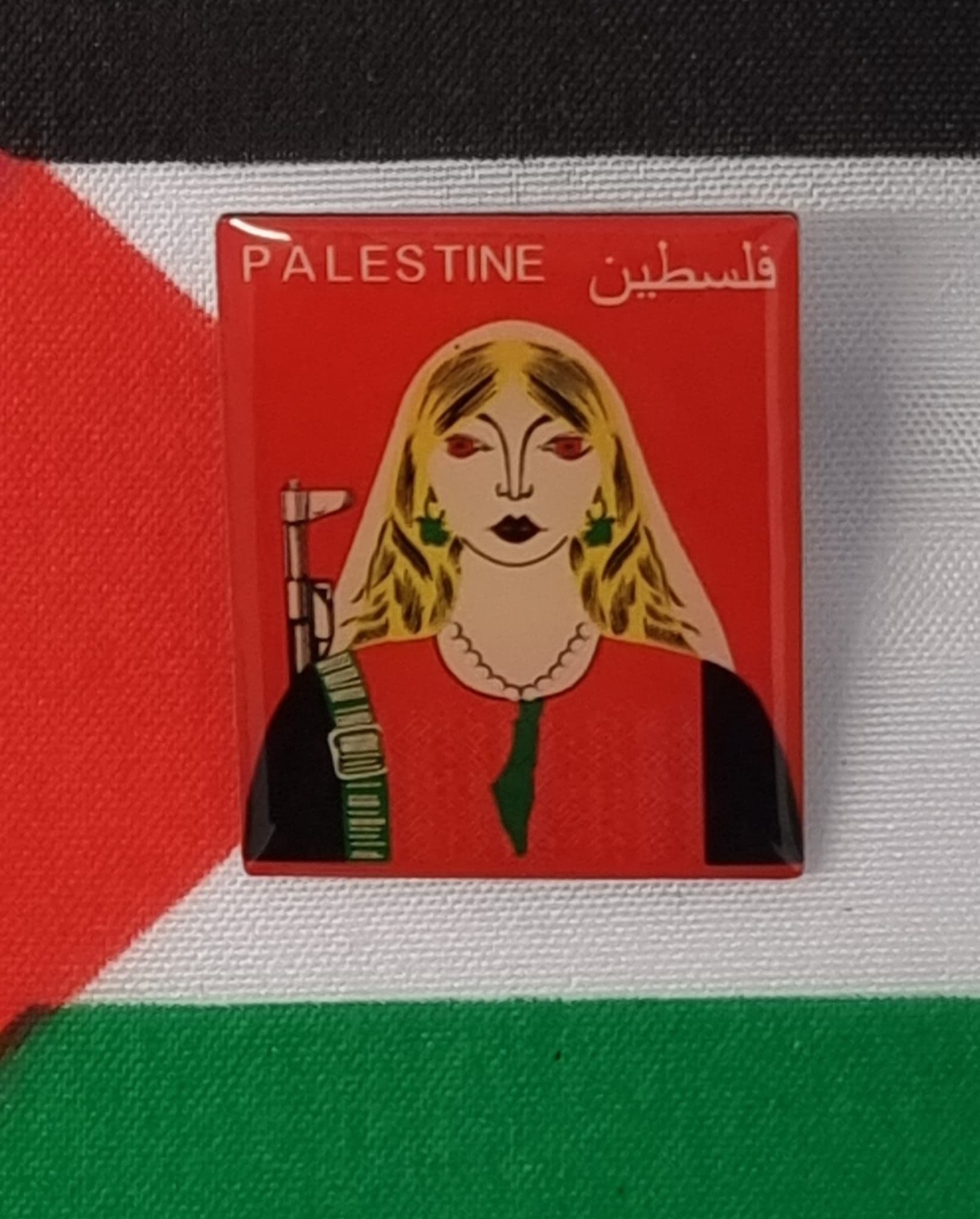 Palestine Women Badge