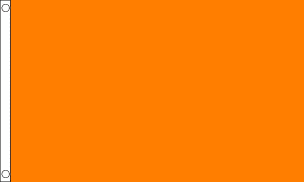 Plain Orange Flag