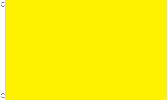 Plain Yellow Flag