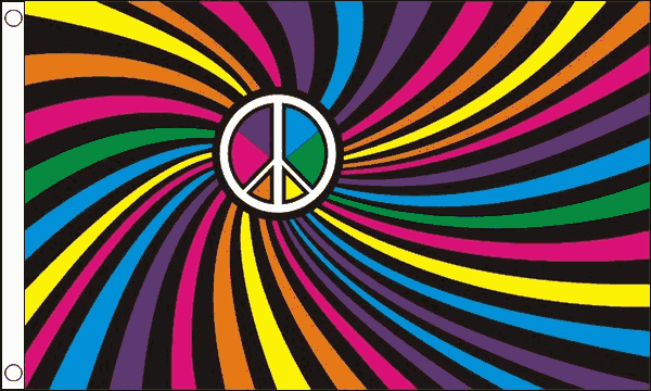Rainbow Swirl Flag