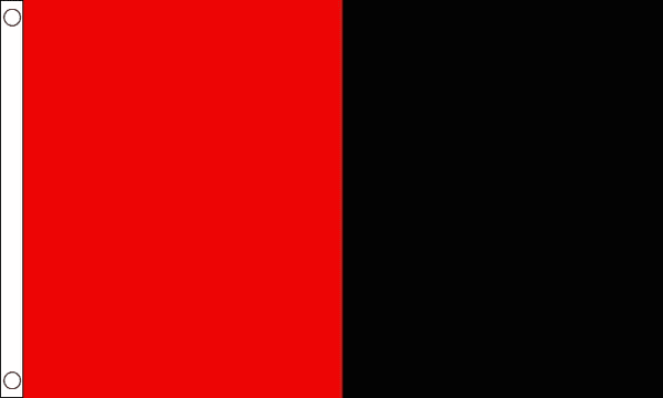 Red and Black Irish County Flag