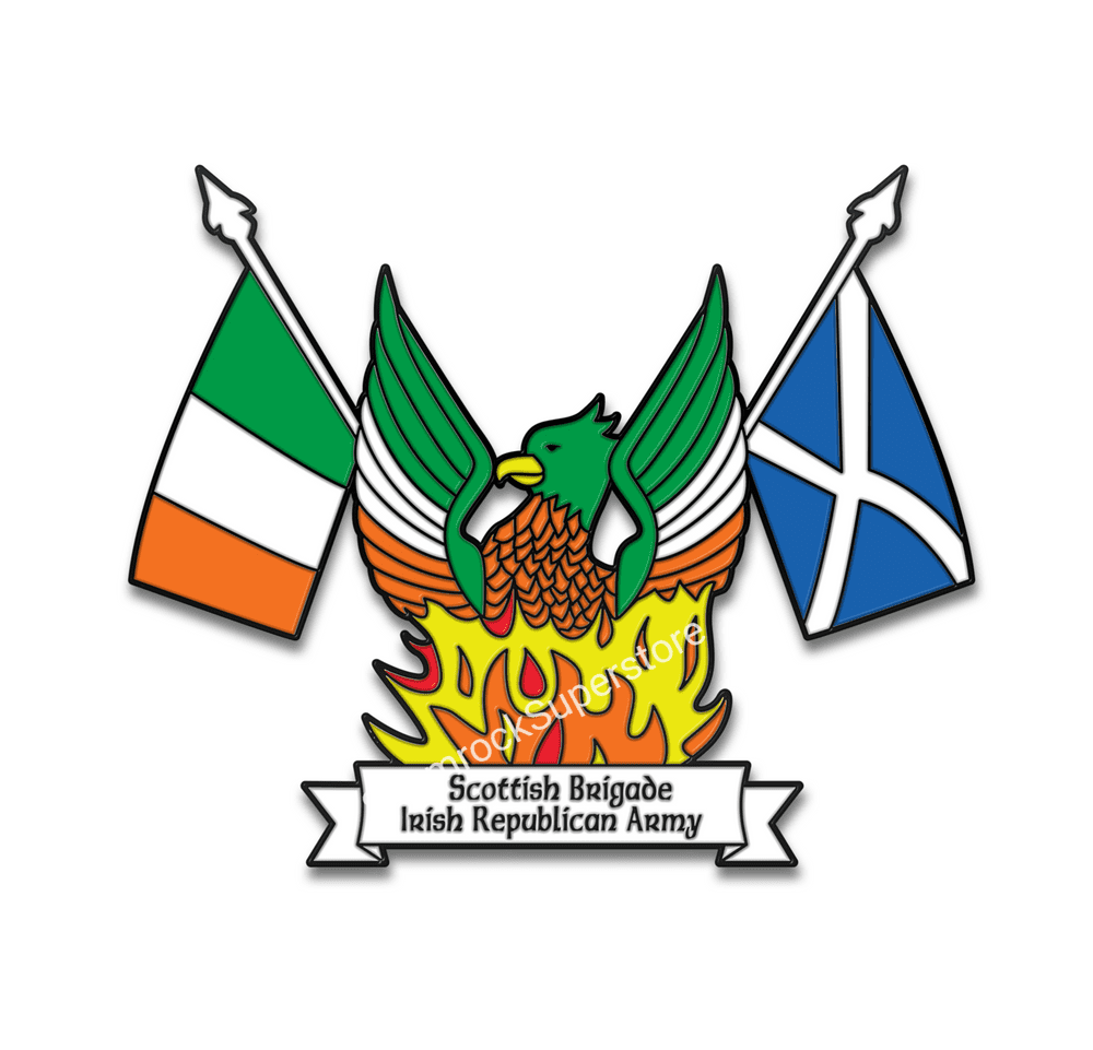 Scottish Brigade IRA Badge