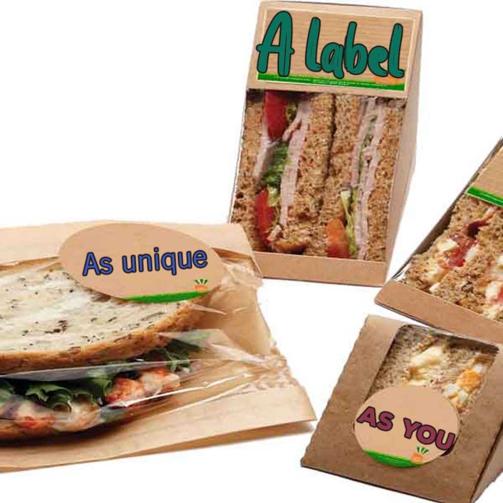 Custom Printed Bespoke Compostable Labels