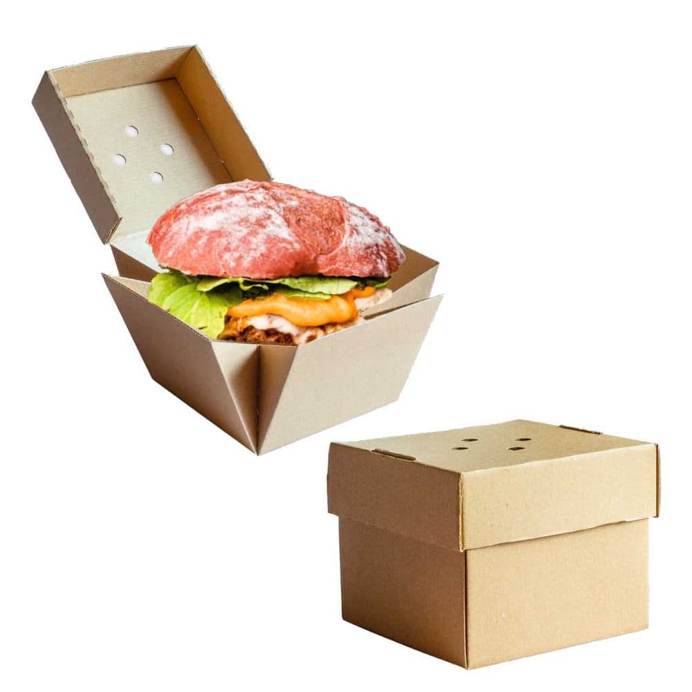 N1 Bulk Standard Premium Biodegradable Compostable Burger Food Tray ...