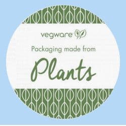 N45 Round Biodegradable Compostable Made From Plants Sticker Labels x 1000