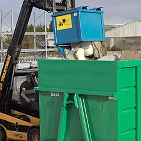 Auto Dumping Container 0 7m on Legs - ADC7L