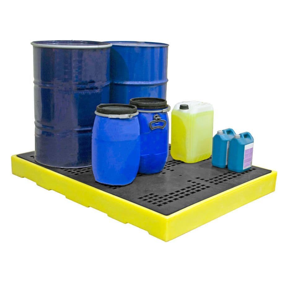 Bund Sump Floor For 4 x 205ltr Drums 300ltr Sump - BF4