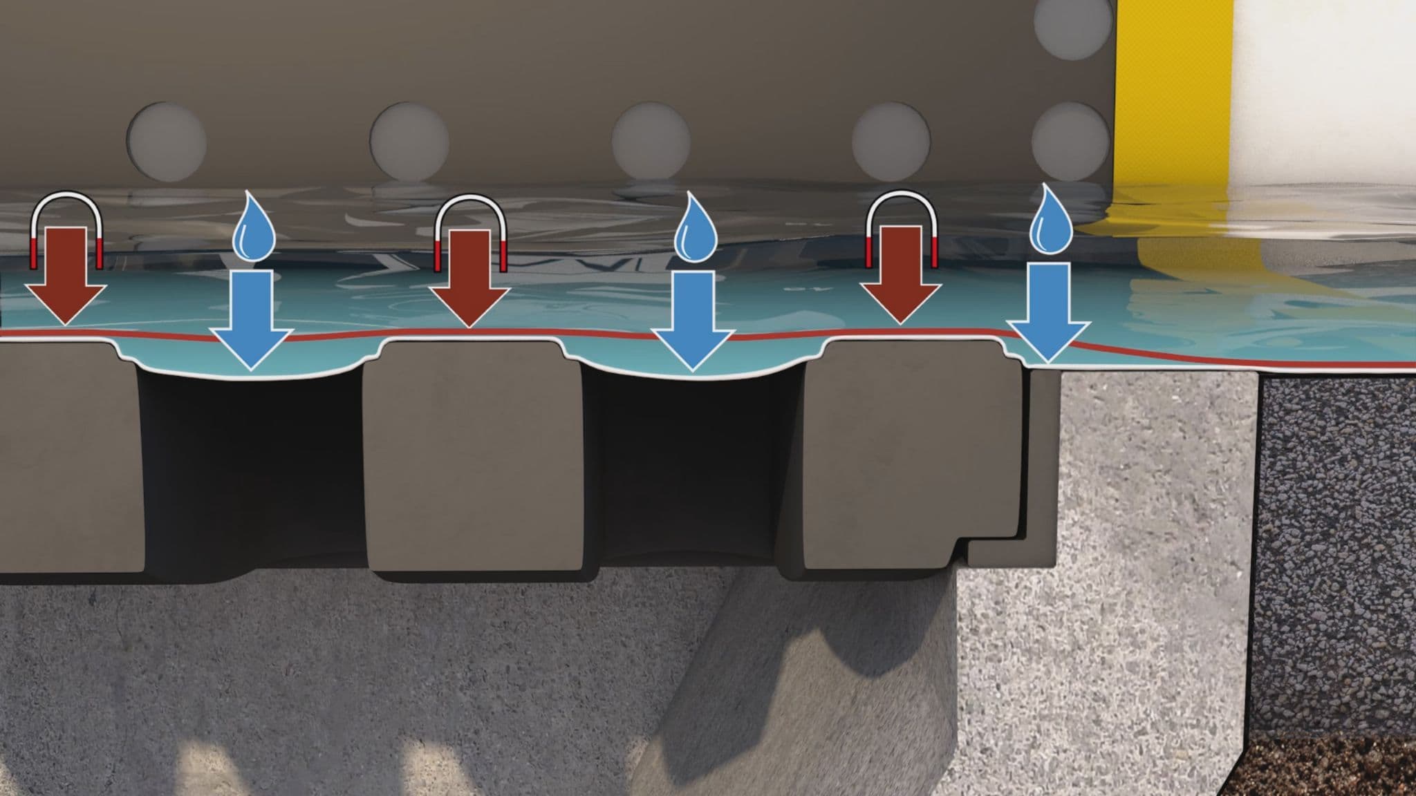 Folding Magnetic Drain Cover 75cm x 63cm- FDC01