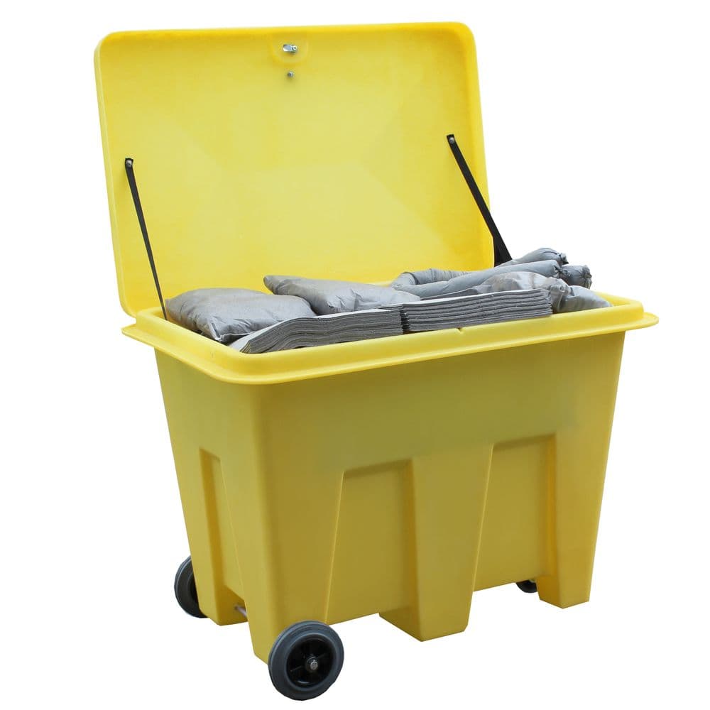 General Purpose Storage Container on Wheels with Lid - PSB1W
