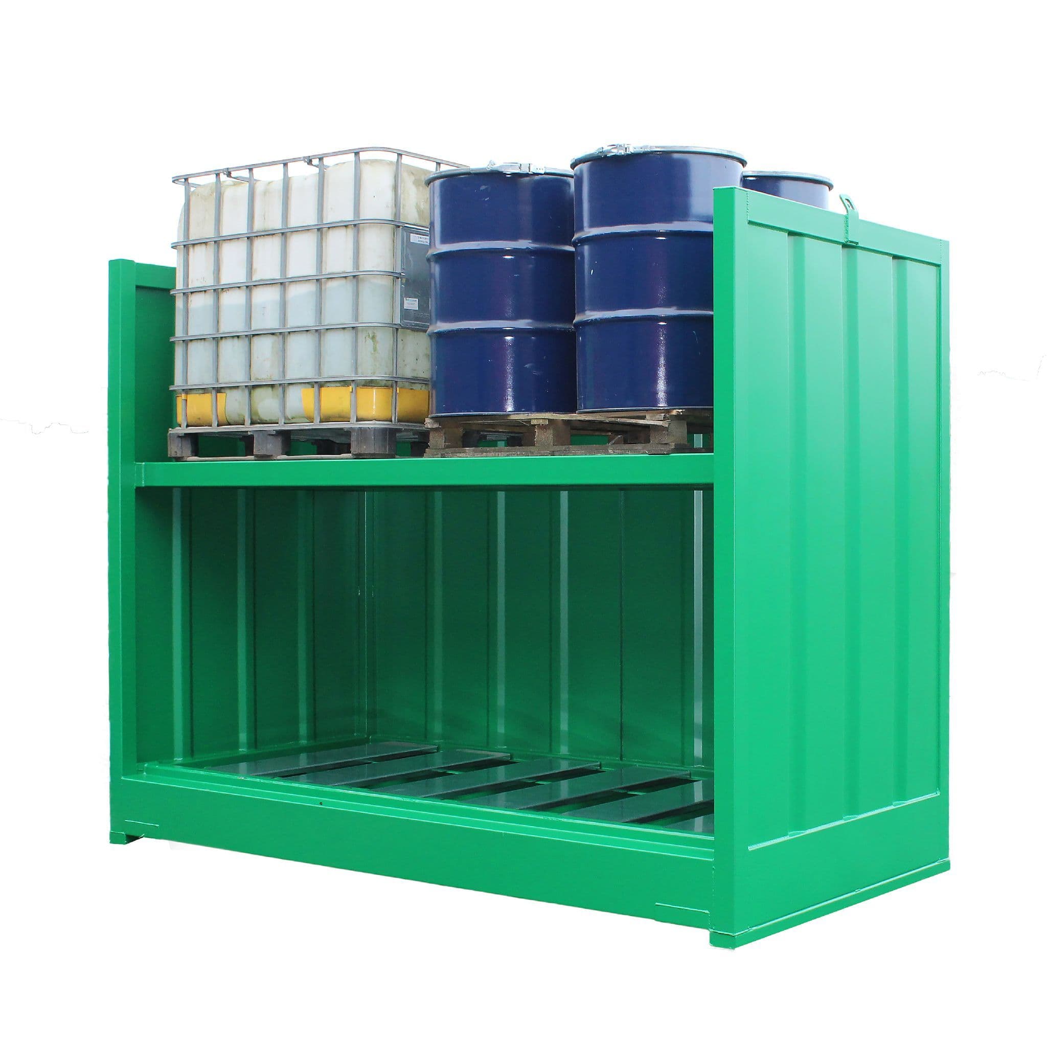 Indoor Bunded Store to hold 16 Drums - IS16B