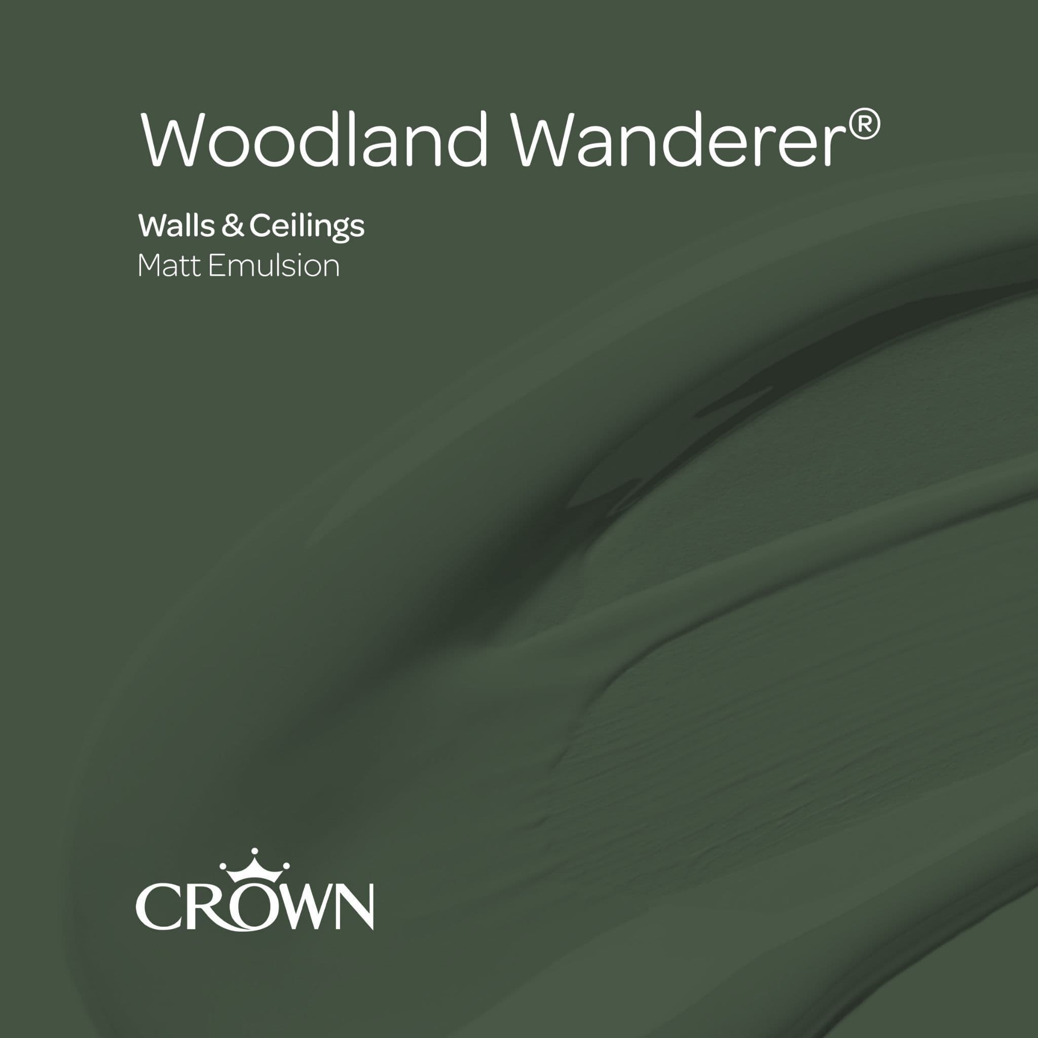 Crown Woodland Wanderer Matt Emulsion 2 5L