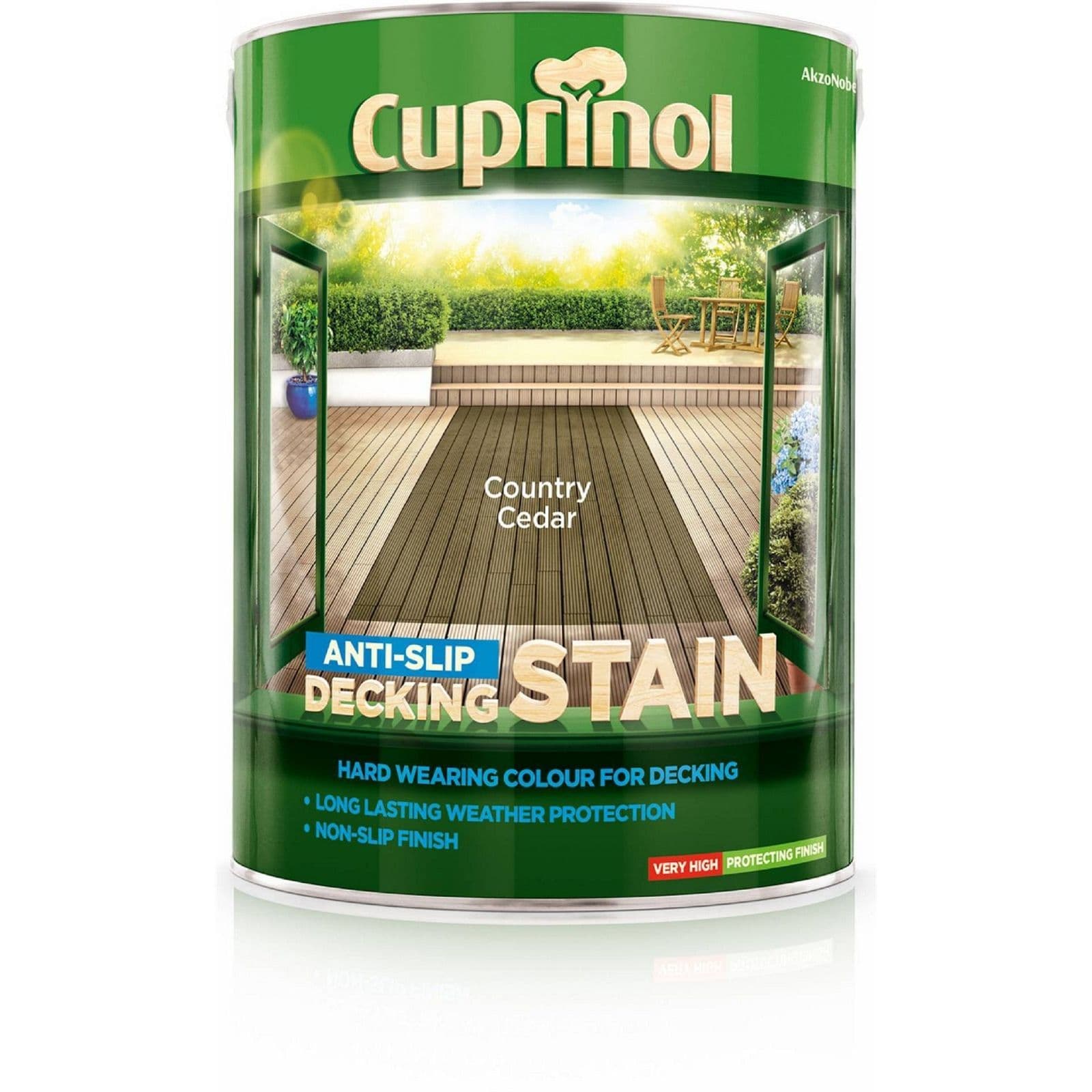 Cuprinol 5L Country Cedar decking stain