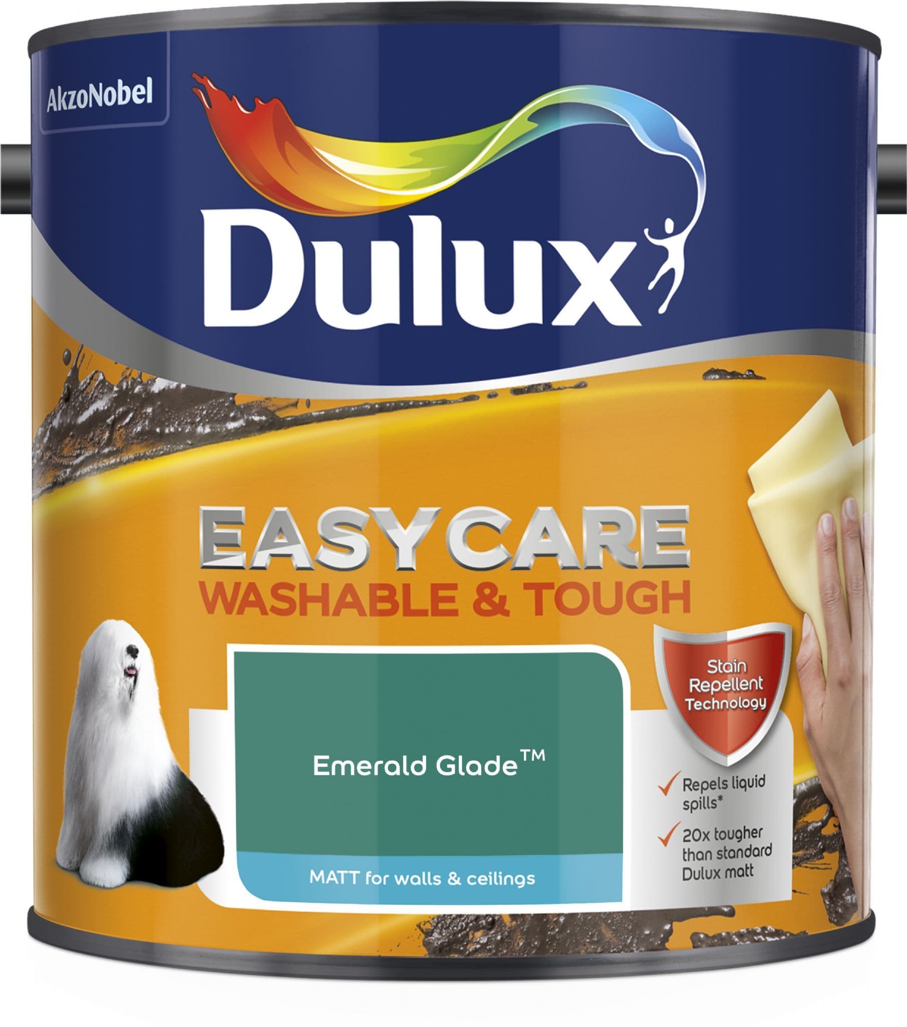 Dulux Easycare Emerald Green 2 5L Dulux Easycare Emerald Green 2 5L
