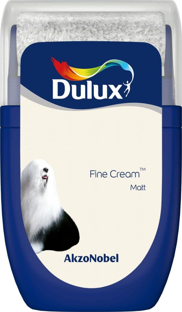 Dulux Fine Cream emulsion tester