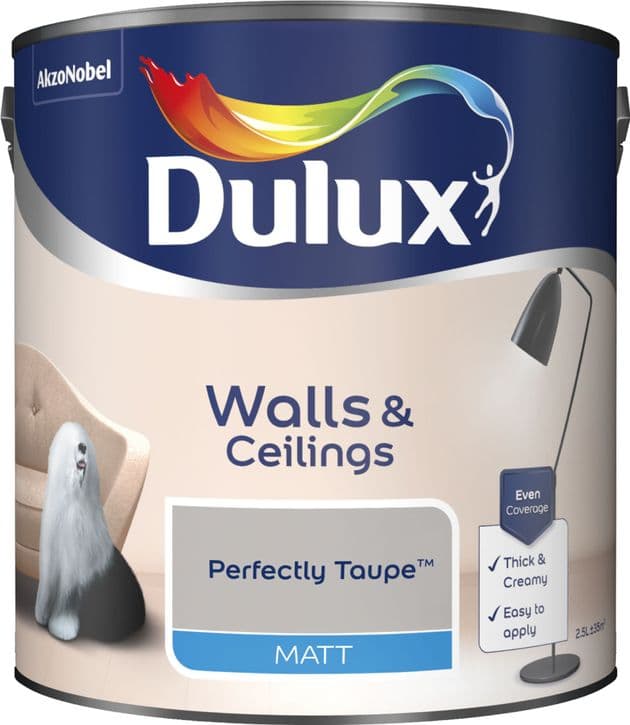 Dulux Perfectly Taupe Matt 2 5L