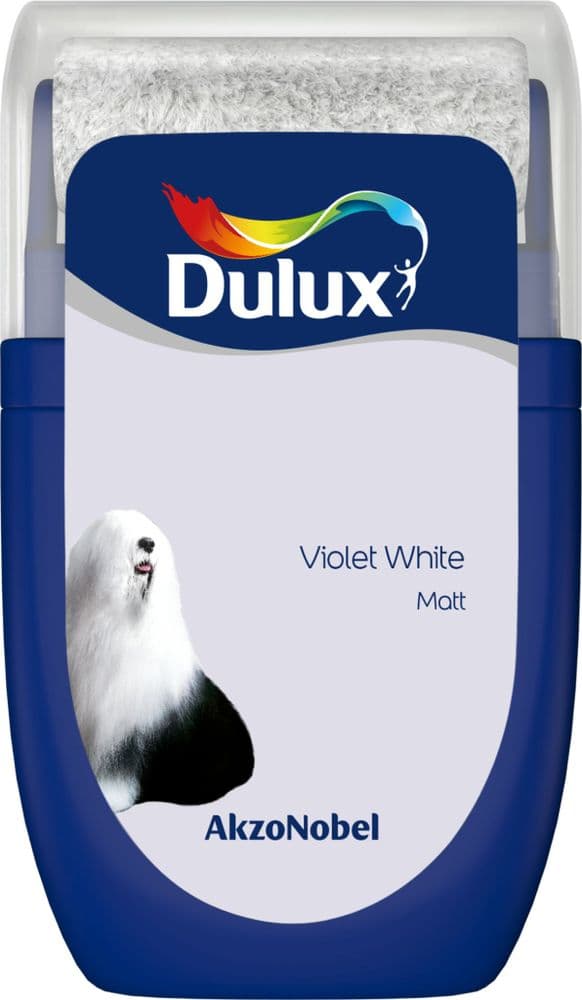 Dulux Violet White emulsion tester