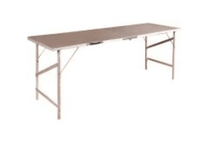 Hardboard paste table