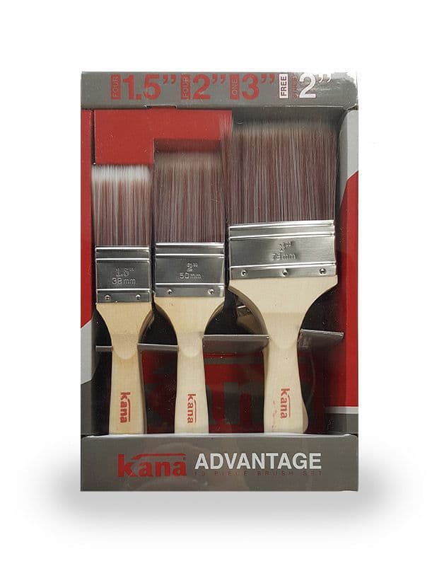 Kana advantage 10 pack brush set