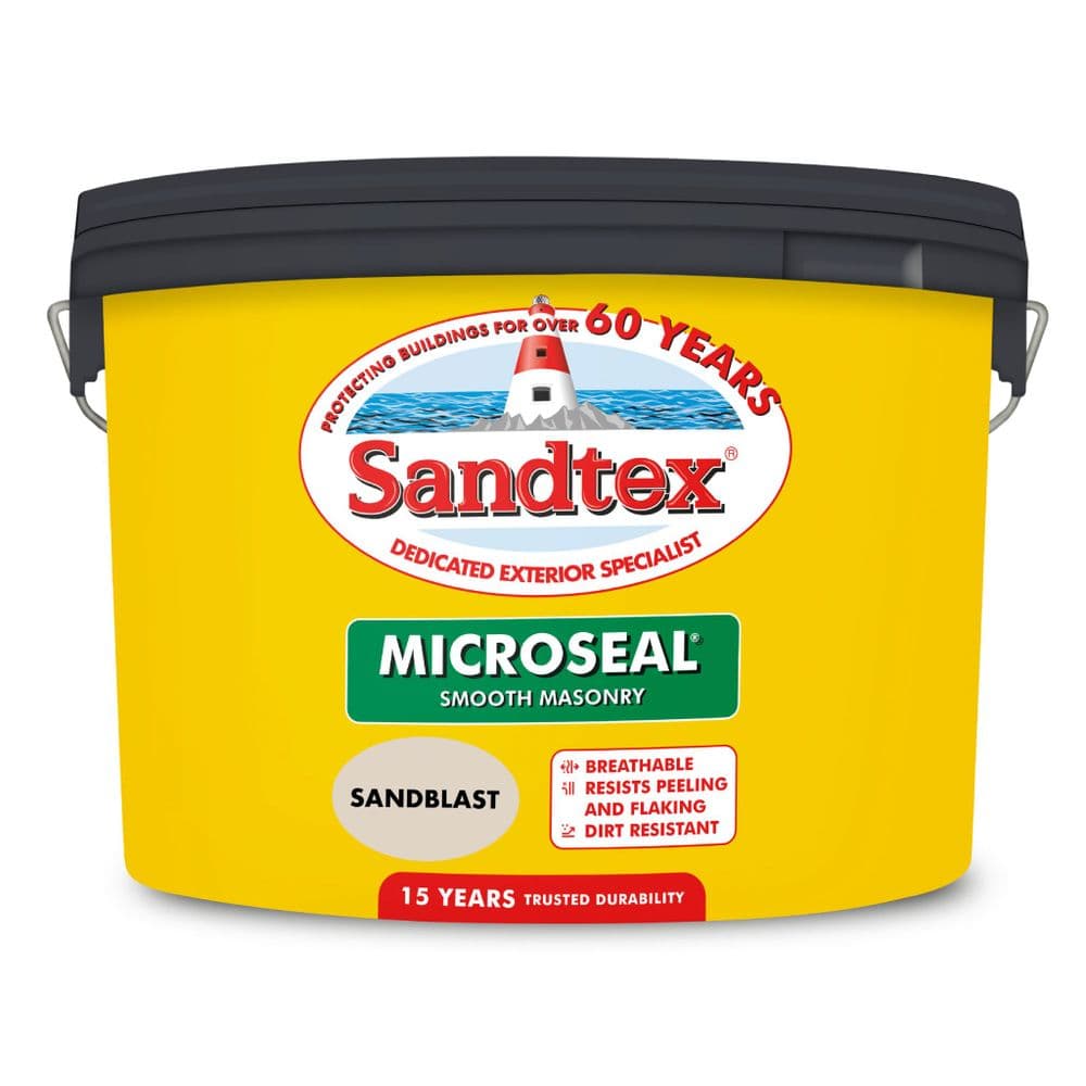 Sandtex 10L Sandblast smooth masonry paint