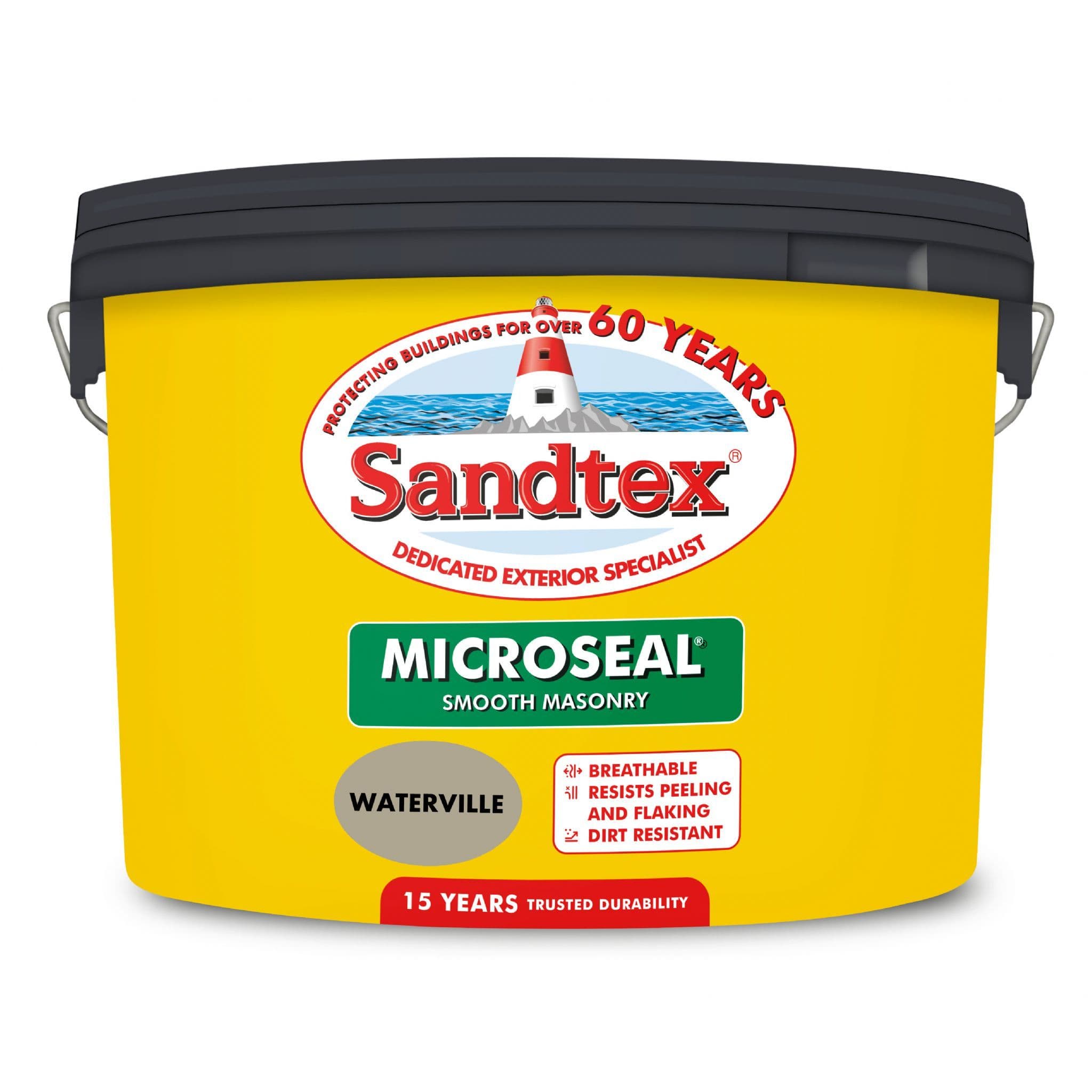 Sandtex 10L Waterville smooth masonry paint