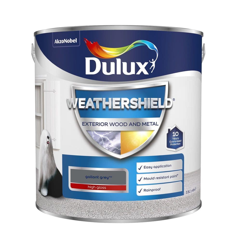 Weathershield Exterior Gloss Gallant Grey 2 5L
