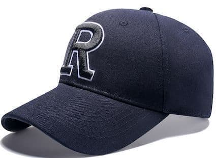 alphabet baseball cap