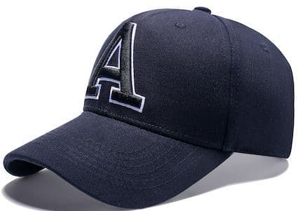 alphabet baseball cap