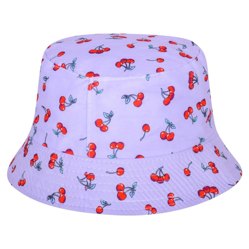 Cherry with light material bucket hat