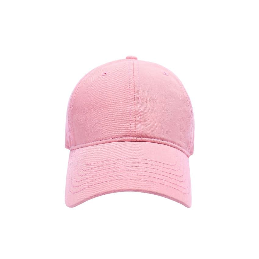 Cotton plain baseball cap
