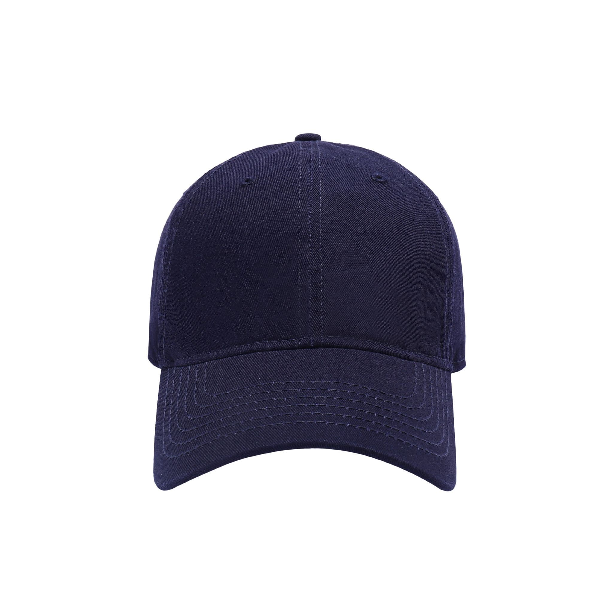 Cotton plain baseball cap