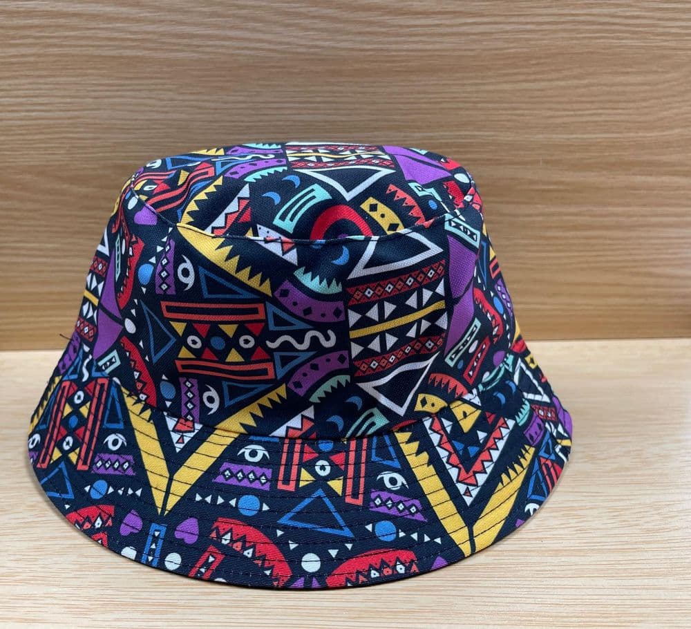 Funky Geometry Bucket Hat