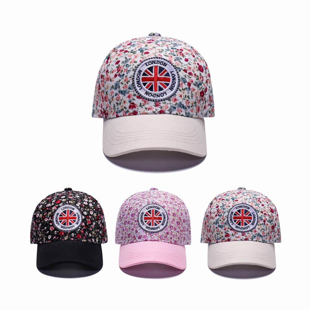 Kids floral london cap