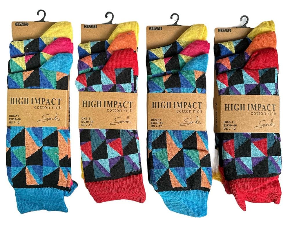 Mens Funky Suit Socks