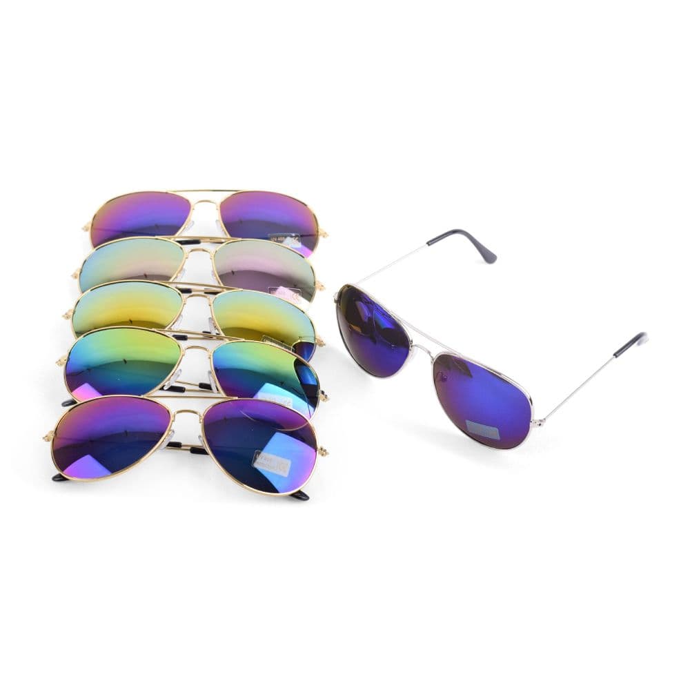 Multi Mirror Wayfarer Sunglasses