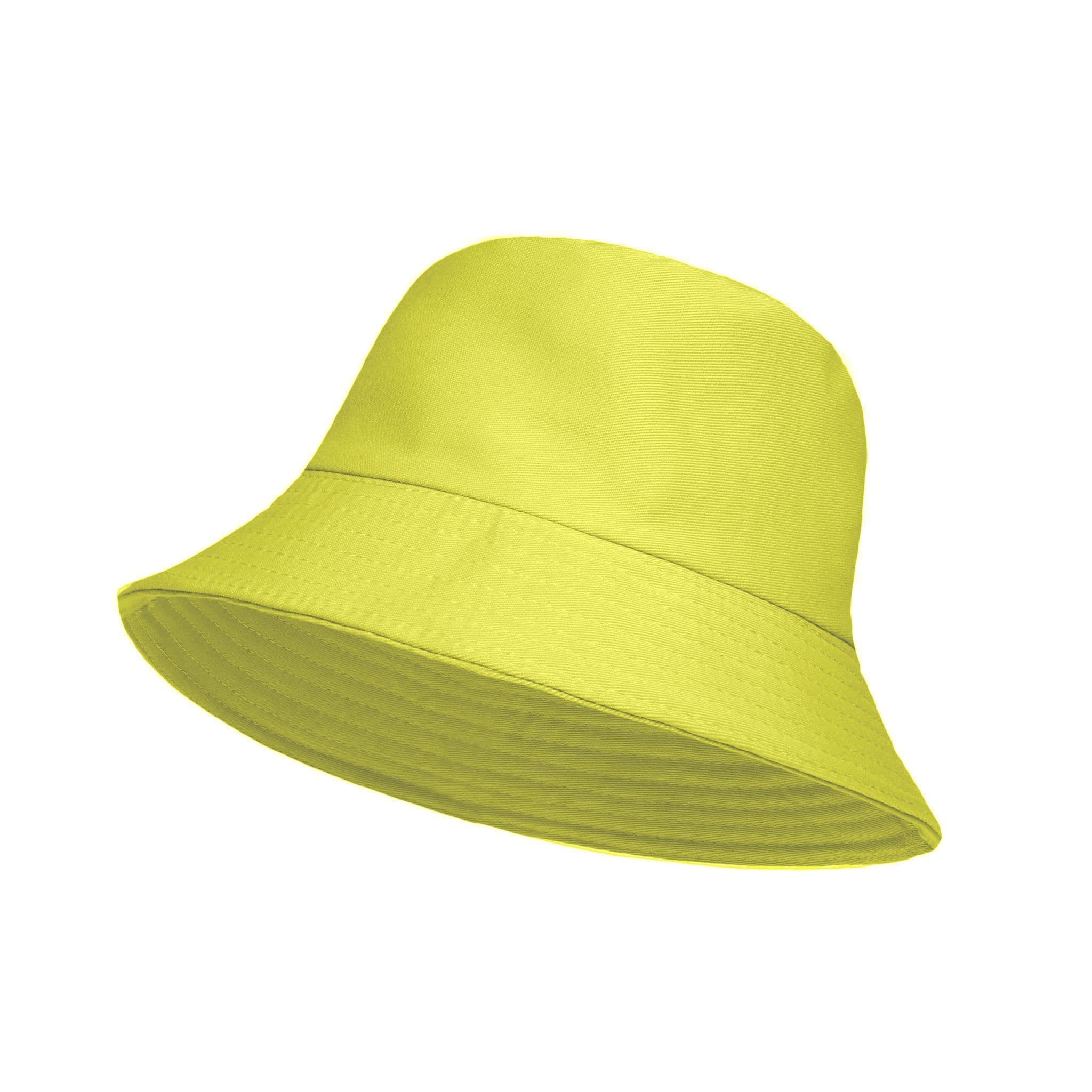 Plain cotton bucket hats