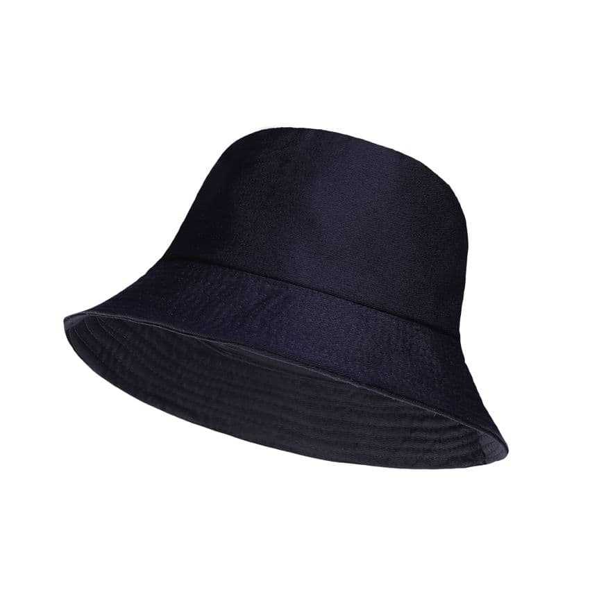 Plain cotton bucket hats