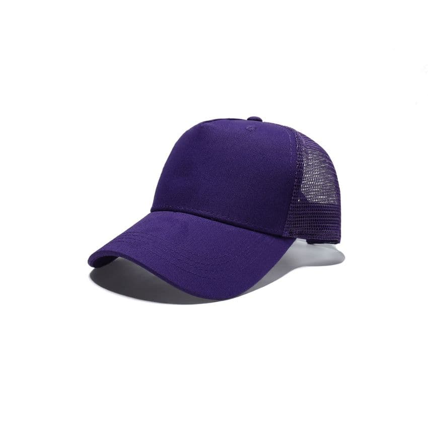 Plain trucker cap