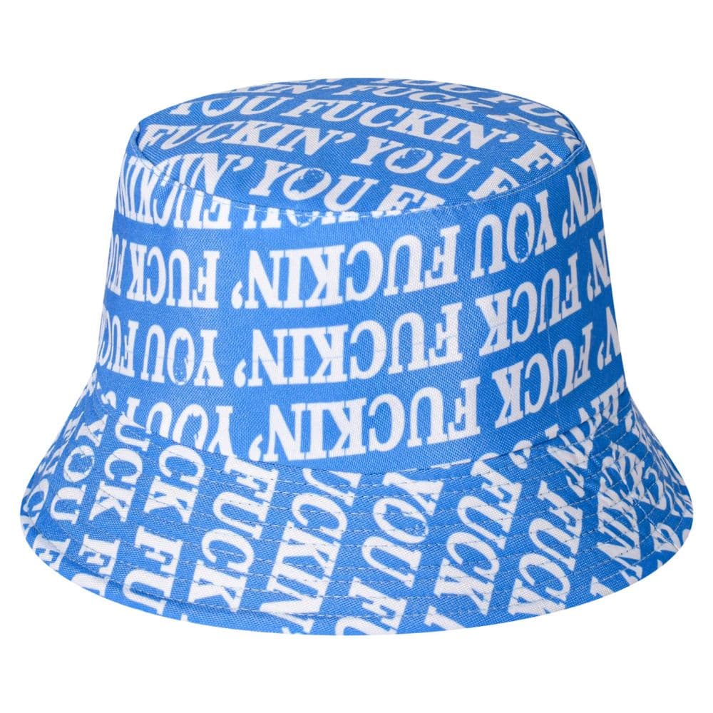 Sky blue f hat