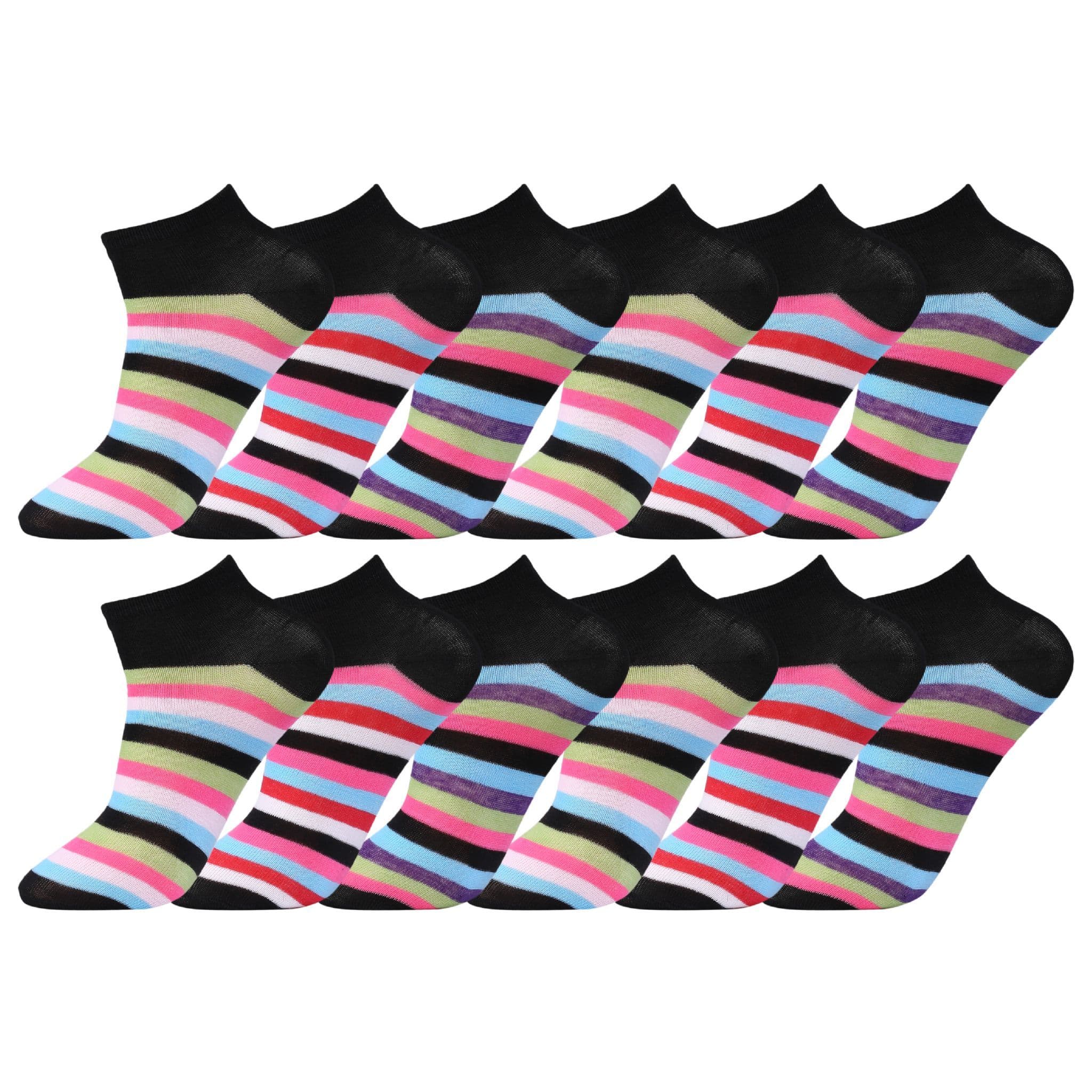 summer trainer stripy socks