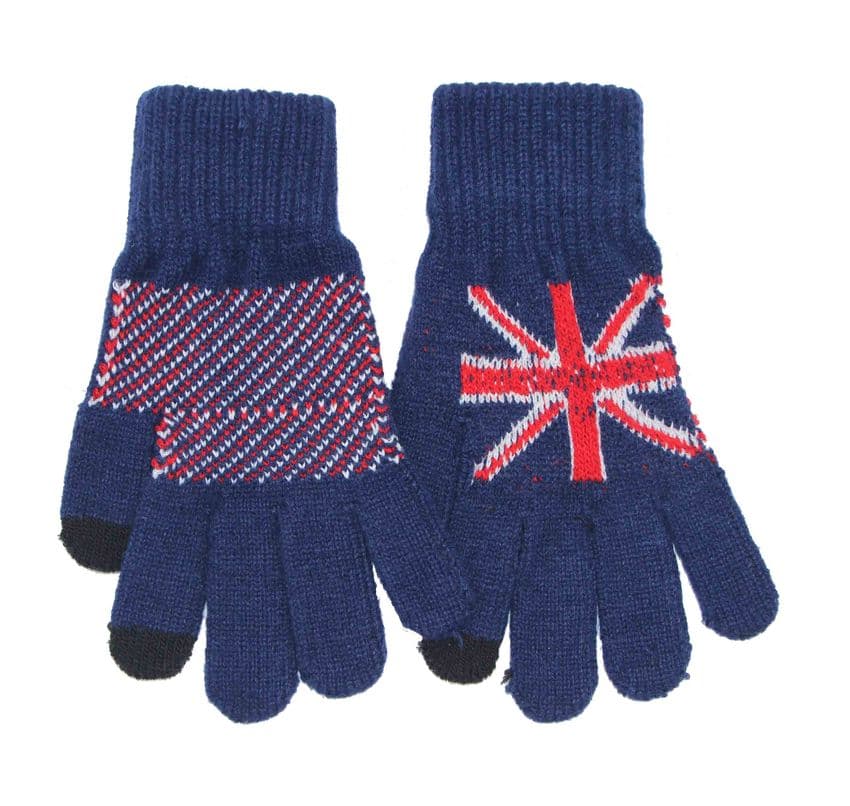 union jack magic gloves