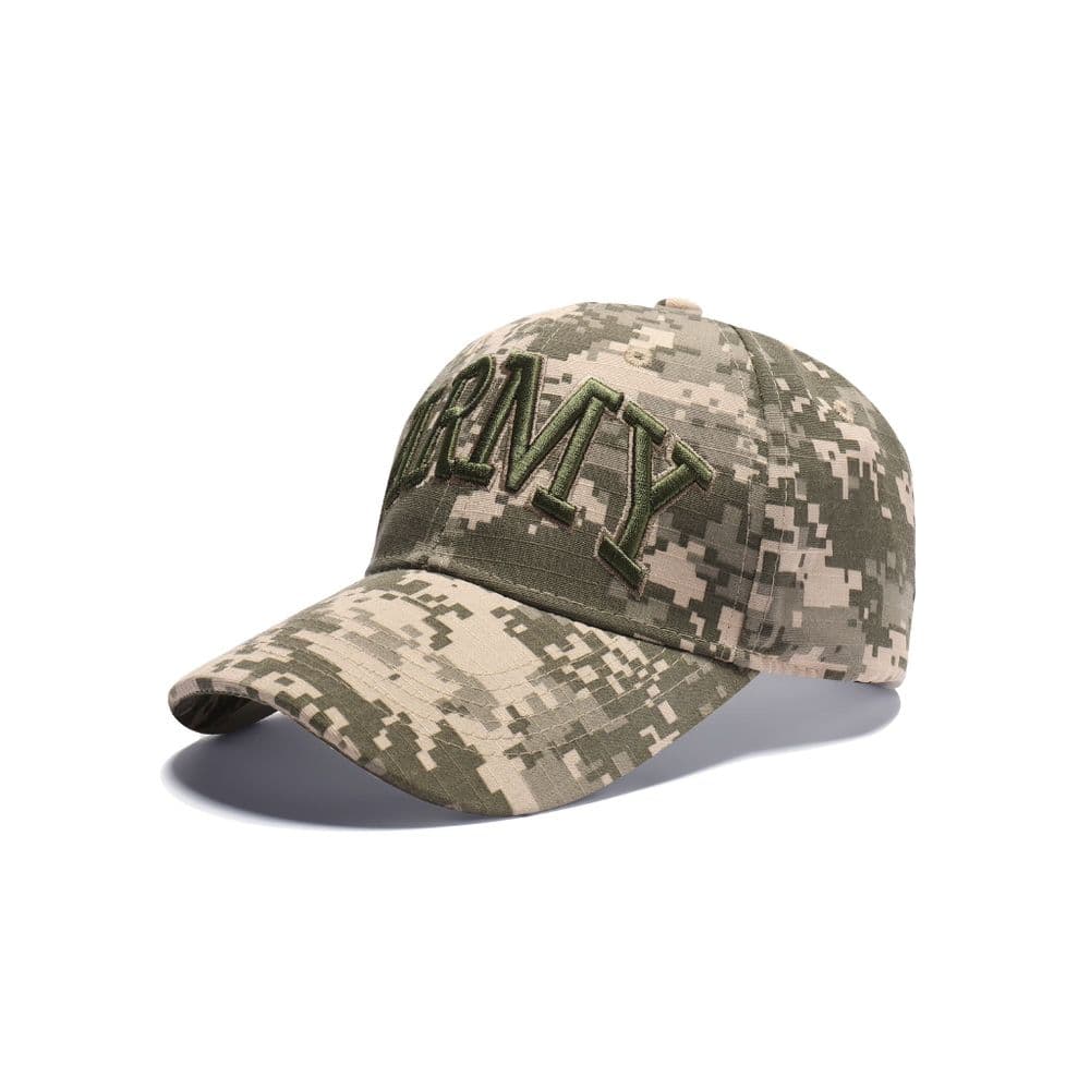 Wholesale army digital camo baseball cap