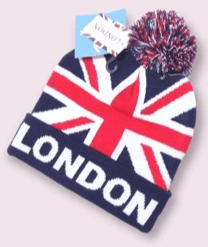 Wholesale London Union Jack beanie