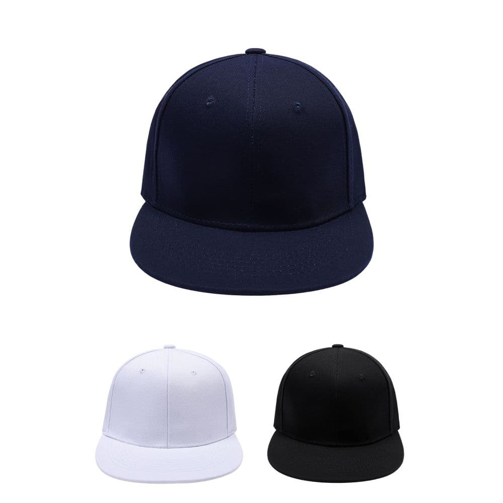 Wholesale Plain cotton snapback cap