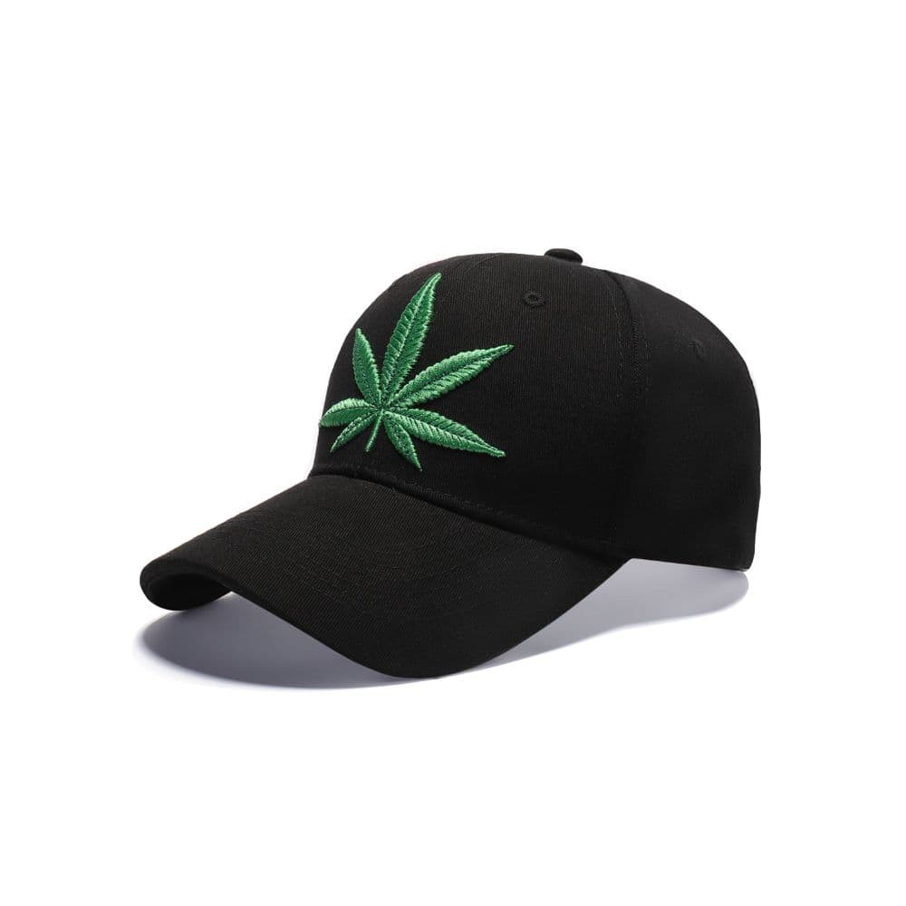 Wholesale plain green weed baseball cap