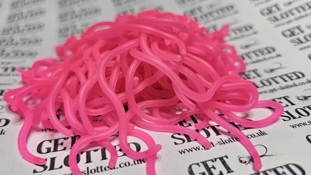 Squirmy Worm Bubble Gum Pink