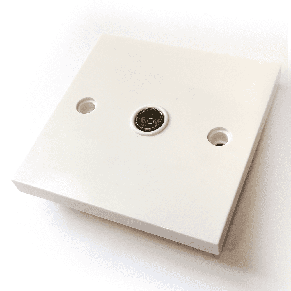 ACE Single Flush Outlet Plate